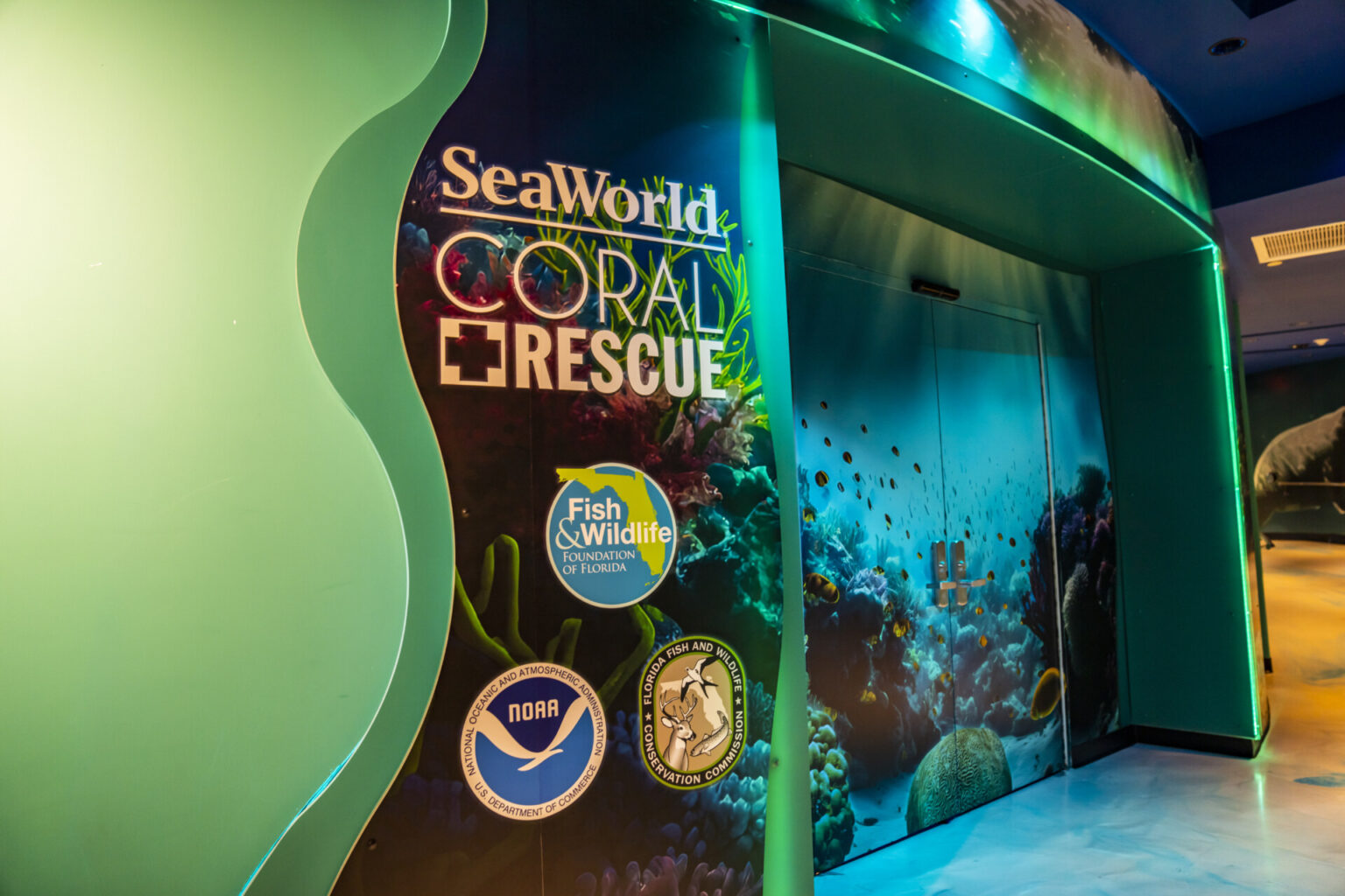 SeaWorld Orlando Opens its First and All New Coral Rescue Center