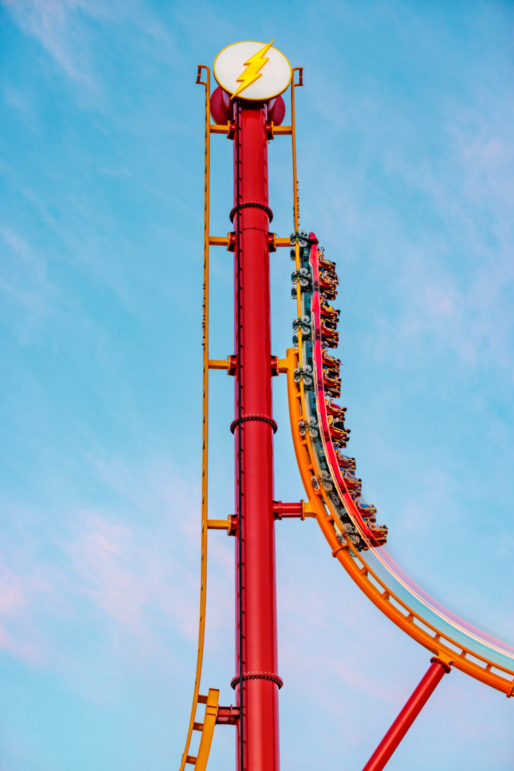 Six Flags Great Adventure Opens 2025 Season with New Coaster THE FLASH ...