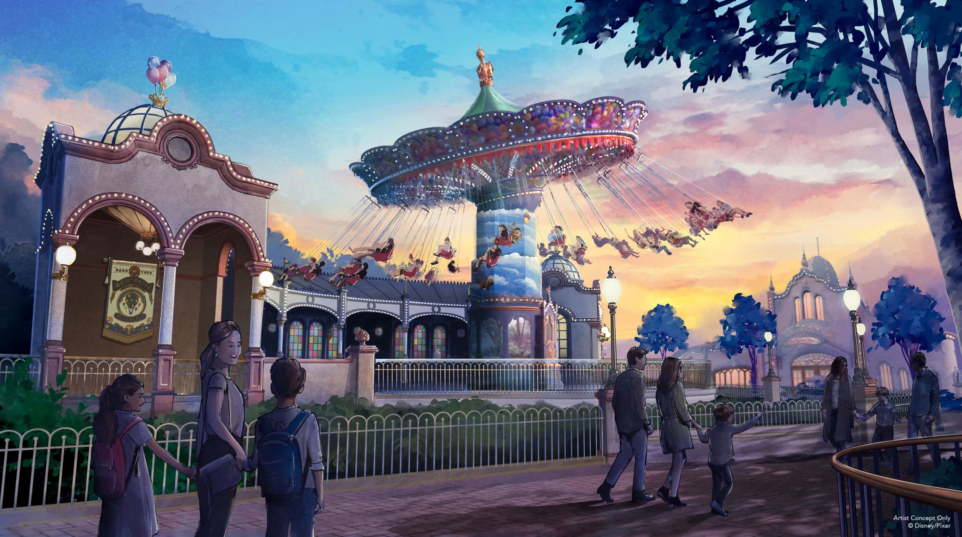 New “UP” Ride Coming to Disney Adventure World at Disneyland Paris