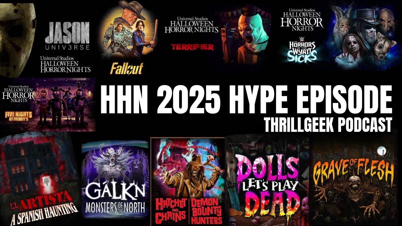 Halloween Horror Nights 2025 HYPE EPISODE - ThrillGeek Podcast Episode 26