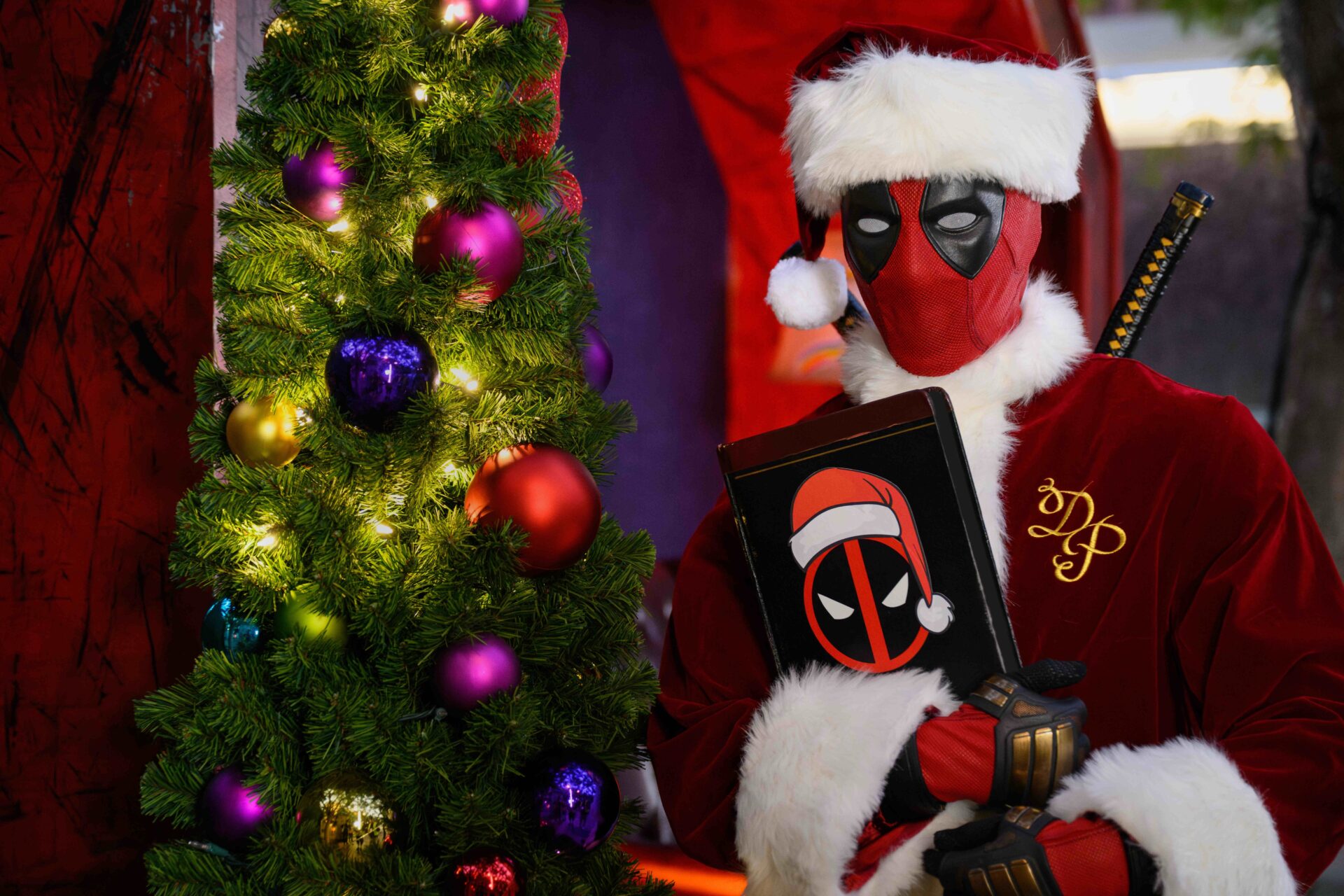 Deadpool Returns for the Holidays at Disney California Adventure Park