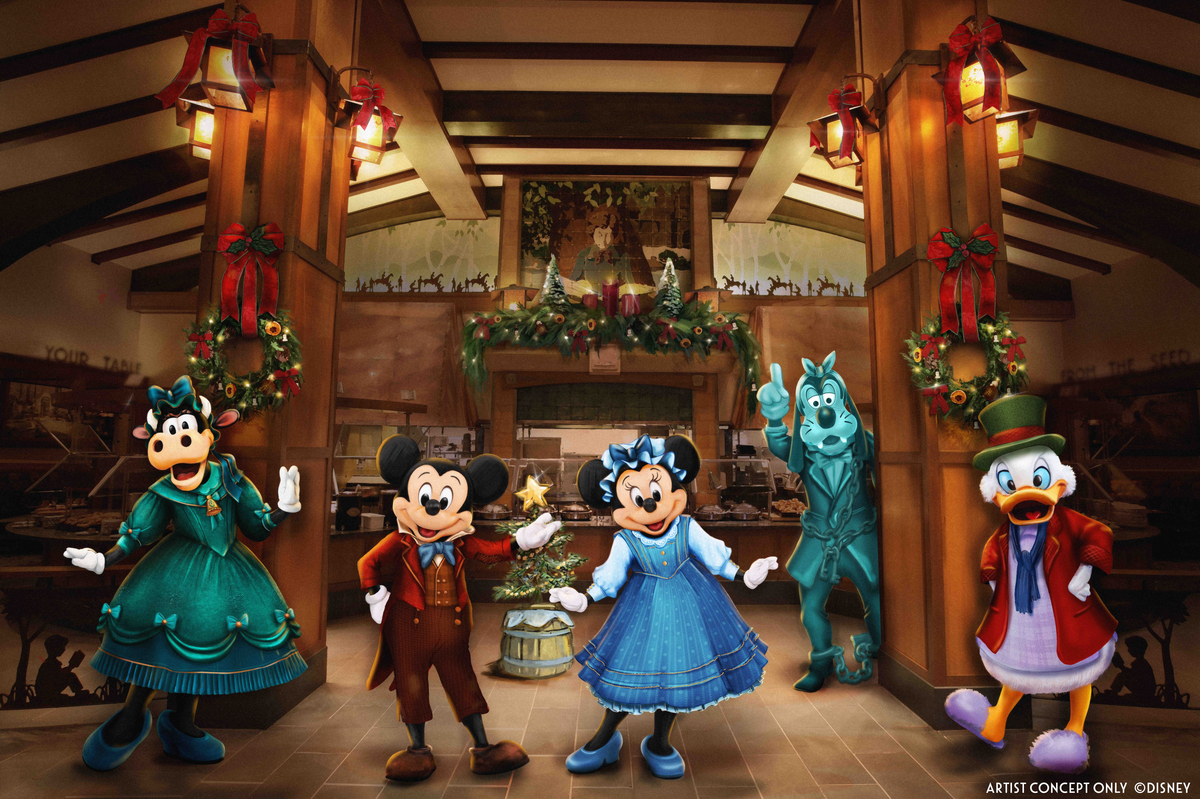 Holiday Character Dining Reservations Now Open at Disneyland Resort