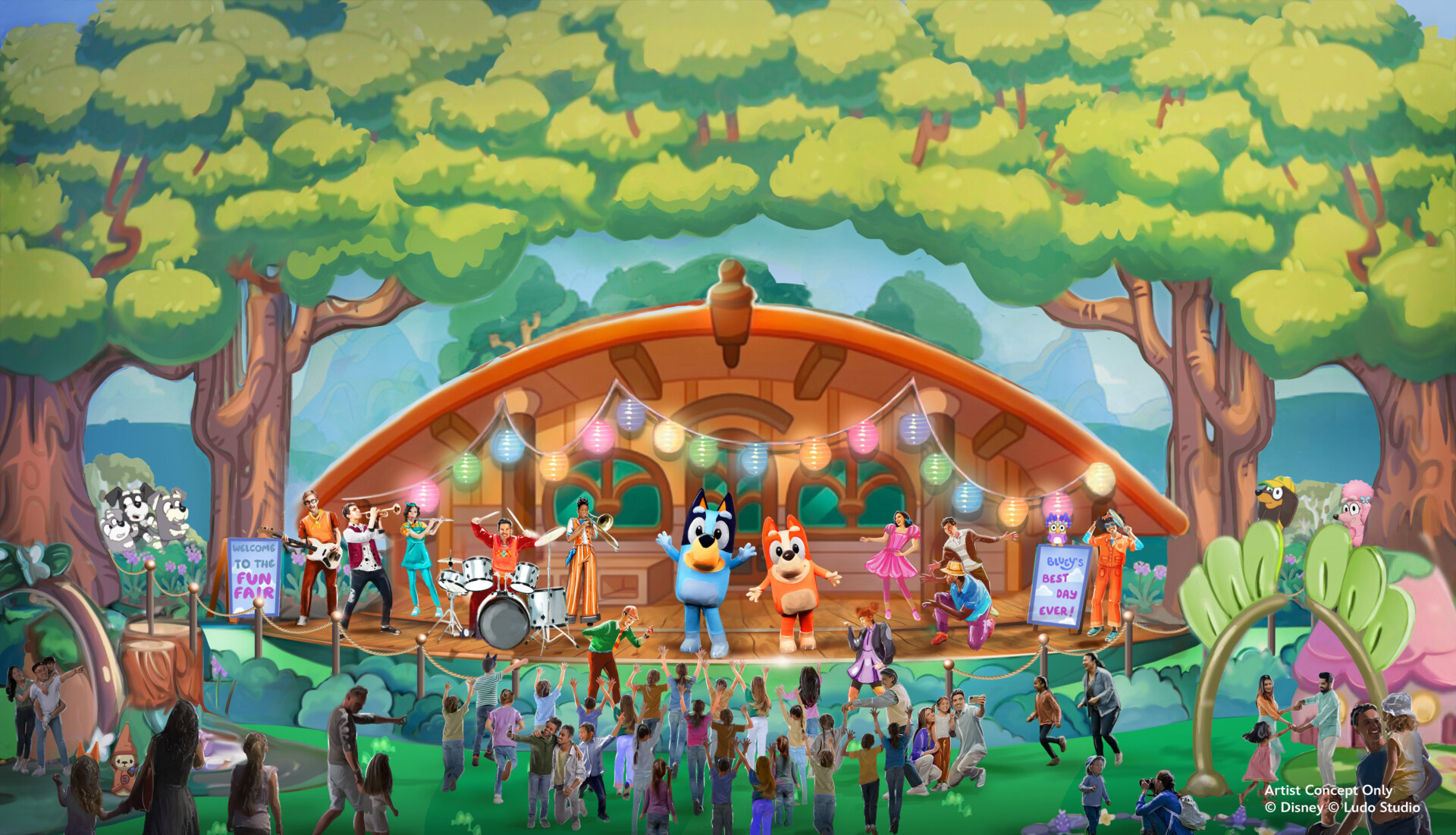 Bluey Is Coming to Disneyland With “Bluey’s Best Day Ever!”